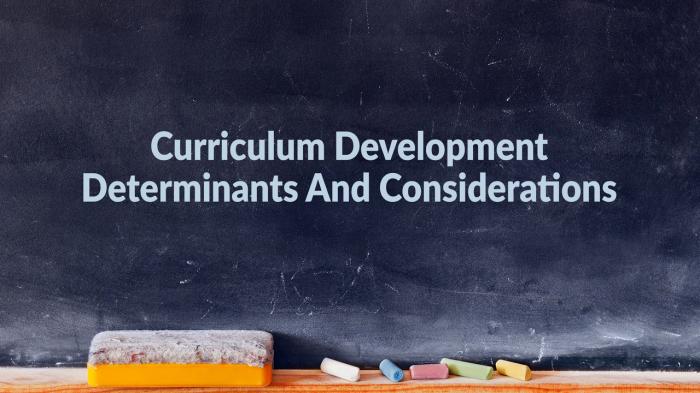 Watch Curriculum Development Determinants And Considerations Live ...